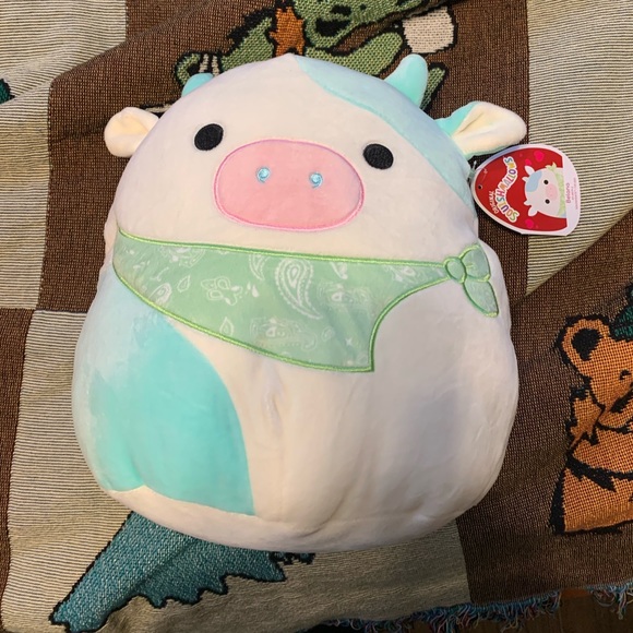 Squishmallows | Toys | Belena Valentines Cow Squishmallow 4 Super Cute ...